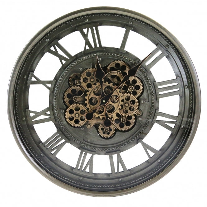 Wheel clock-cog clock — Downtown Accessories